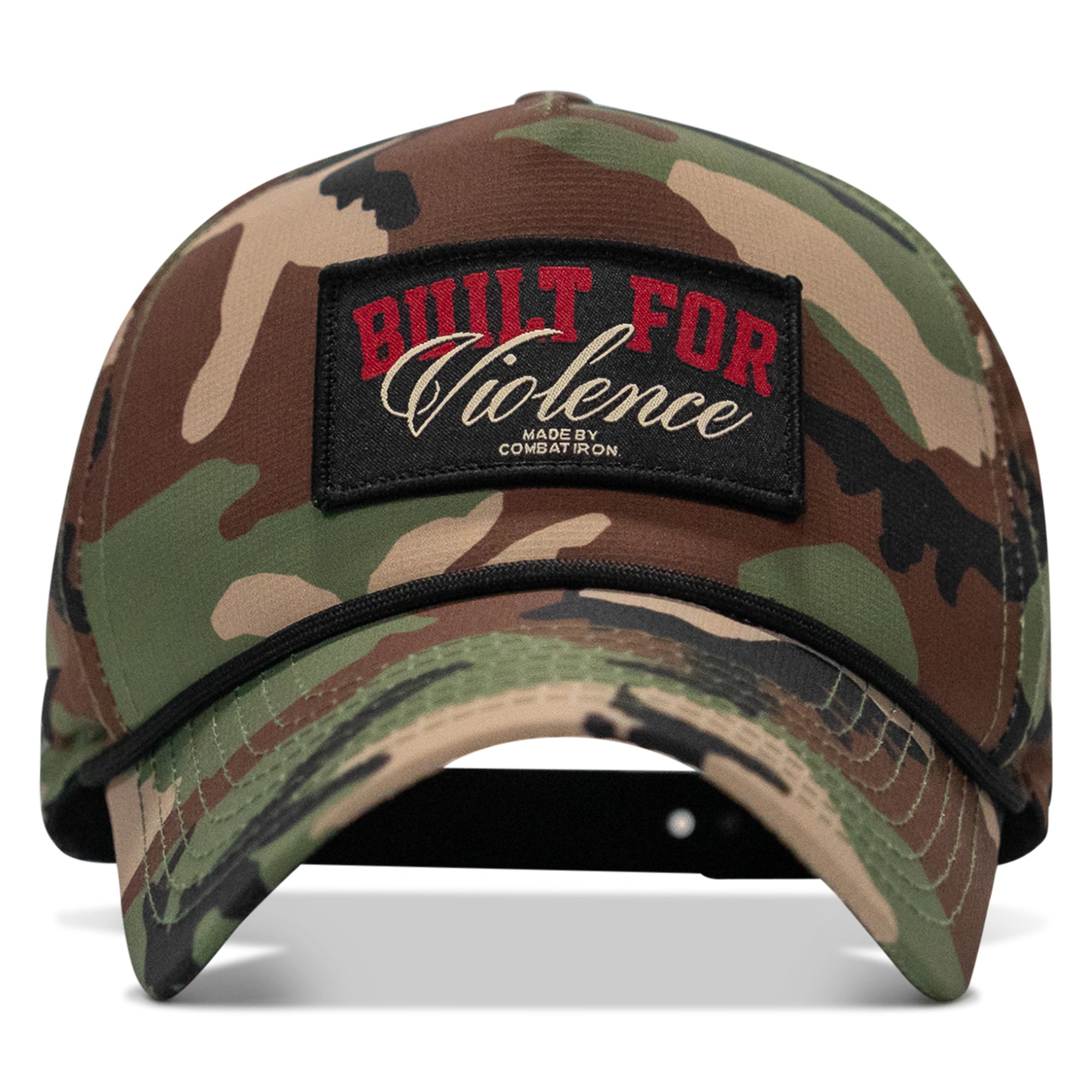 Built For Violence Patch Waterproof Weekender Snapback | Combat Iron