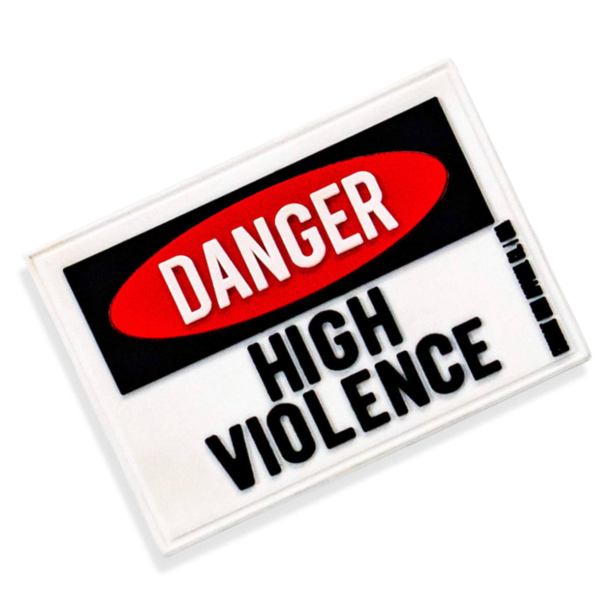 Danger High Violence Pvc Patch | Combat Iron Apparel Co.