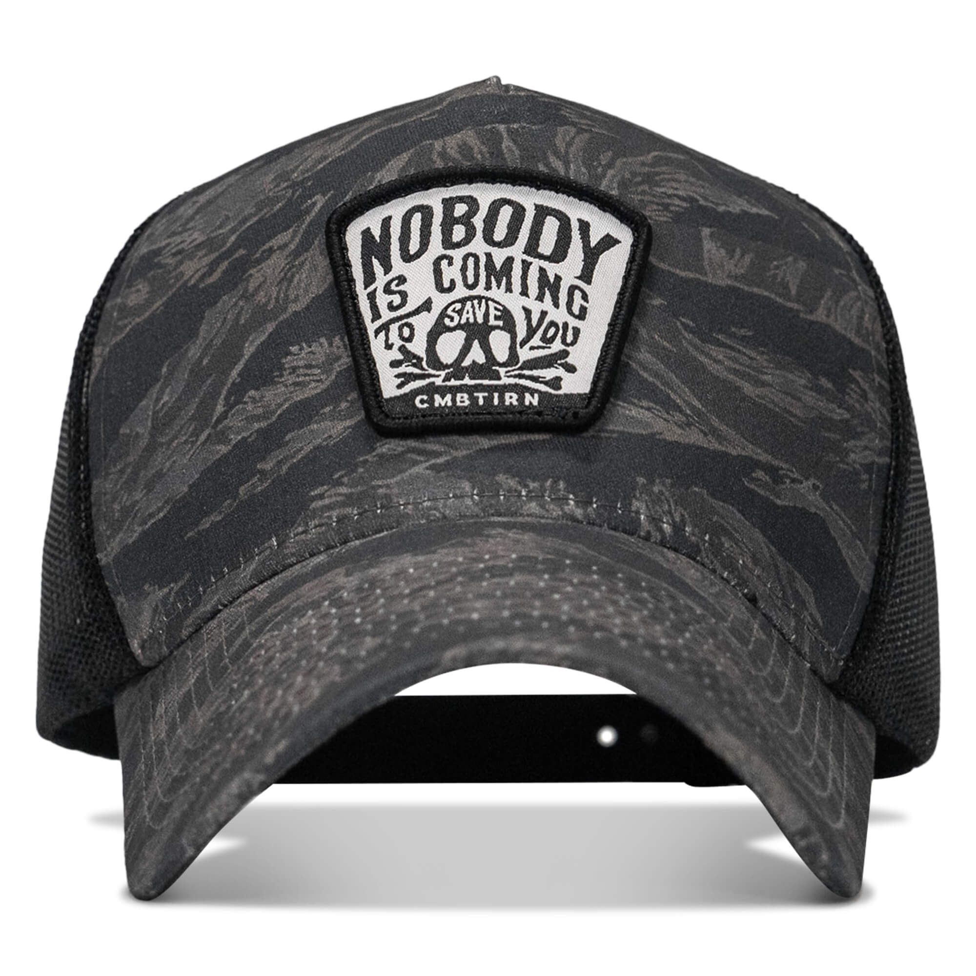 Nobody Is Coming To Save You Skull Patch Five Panel Breacher Snapback