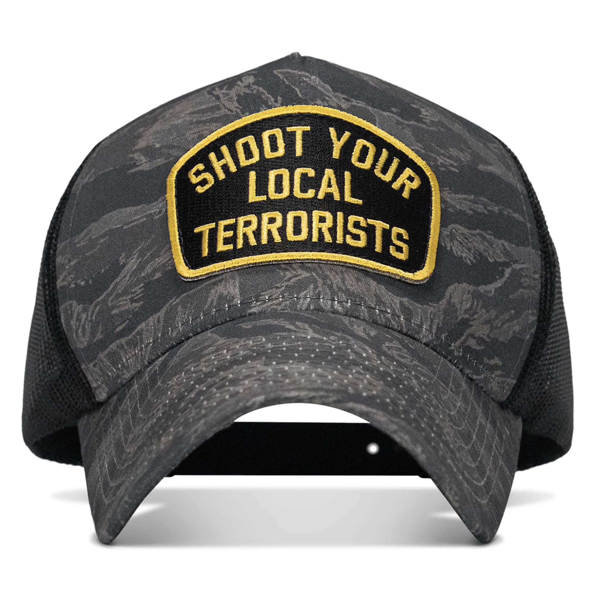 Shoot Your Local Terrorists Patch Five Panel Breacher Snapback Hat