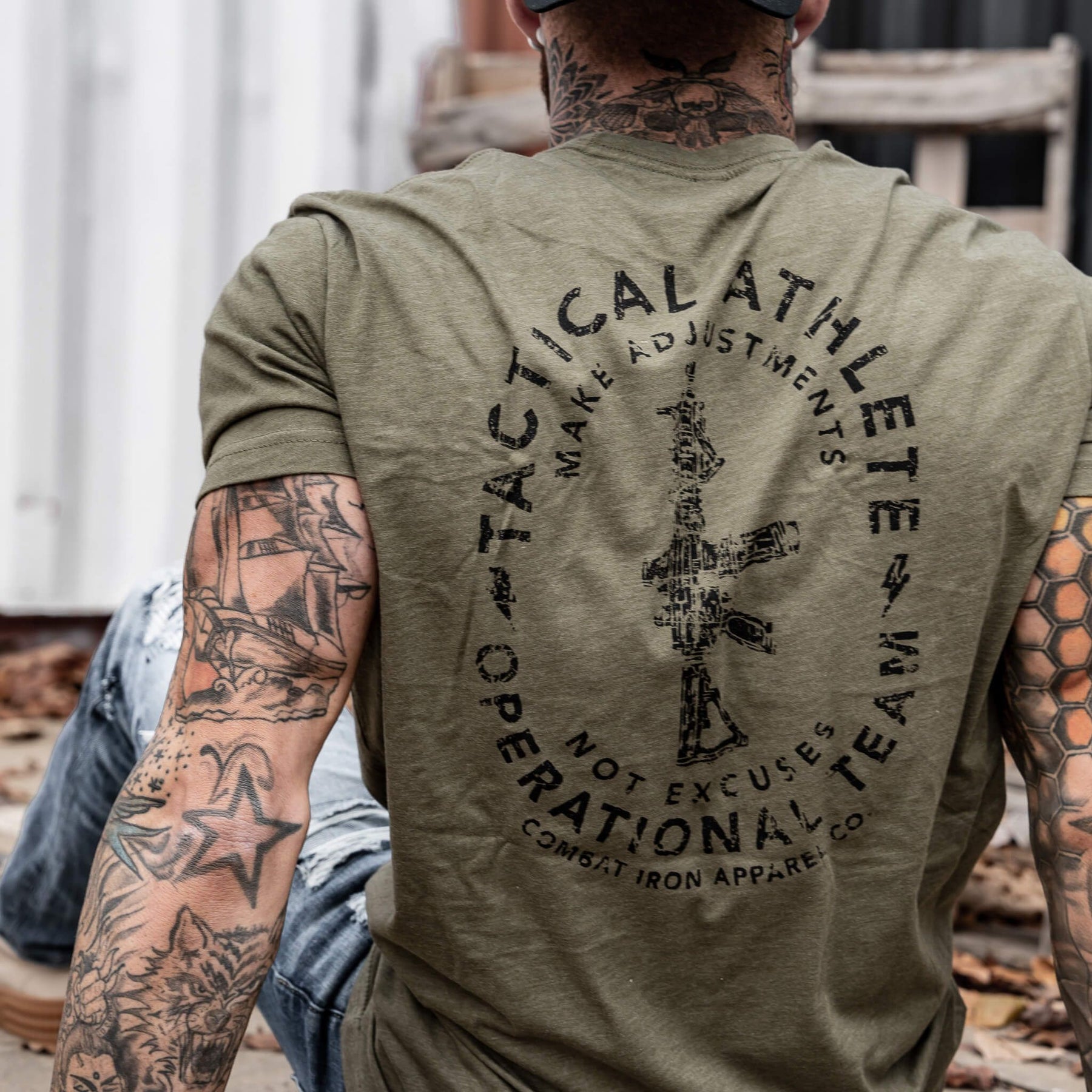 Tactical Athlete Operational Team Men's T-shirt | Combat Iron Apparel Co.