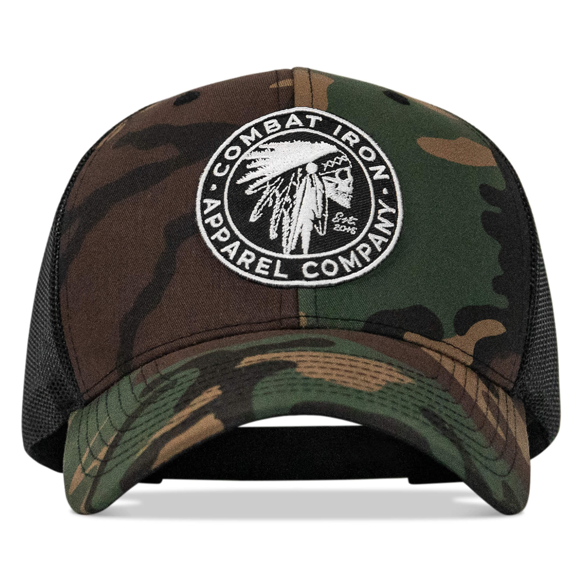 Indian Chief Skull Patch Snapback | Combat Iron Apparel Co.