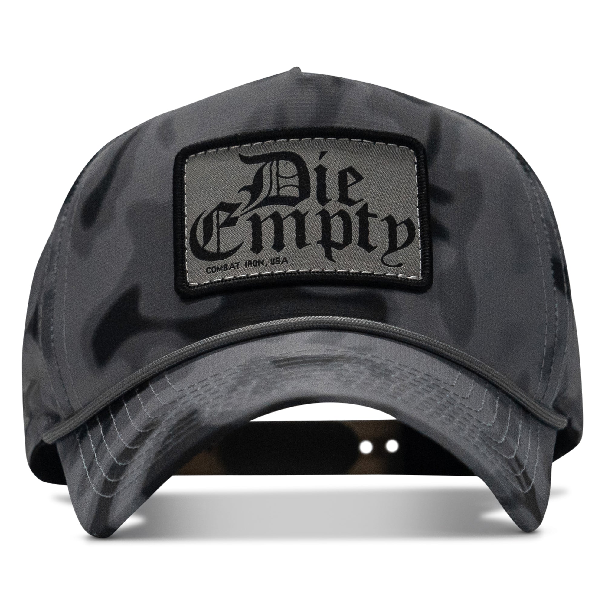 Die Empty. Patch Weekender Snapback | Combat Iron Apparel Co.