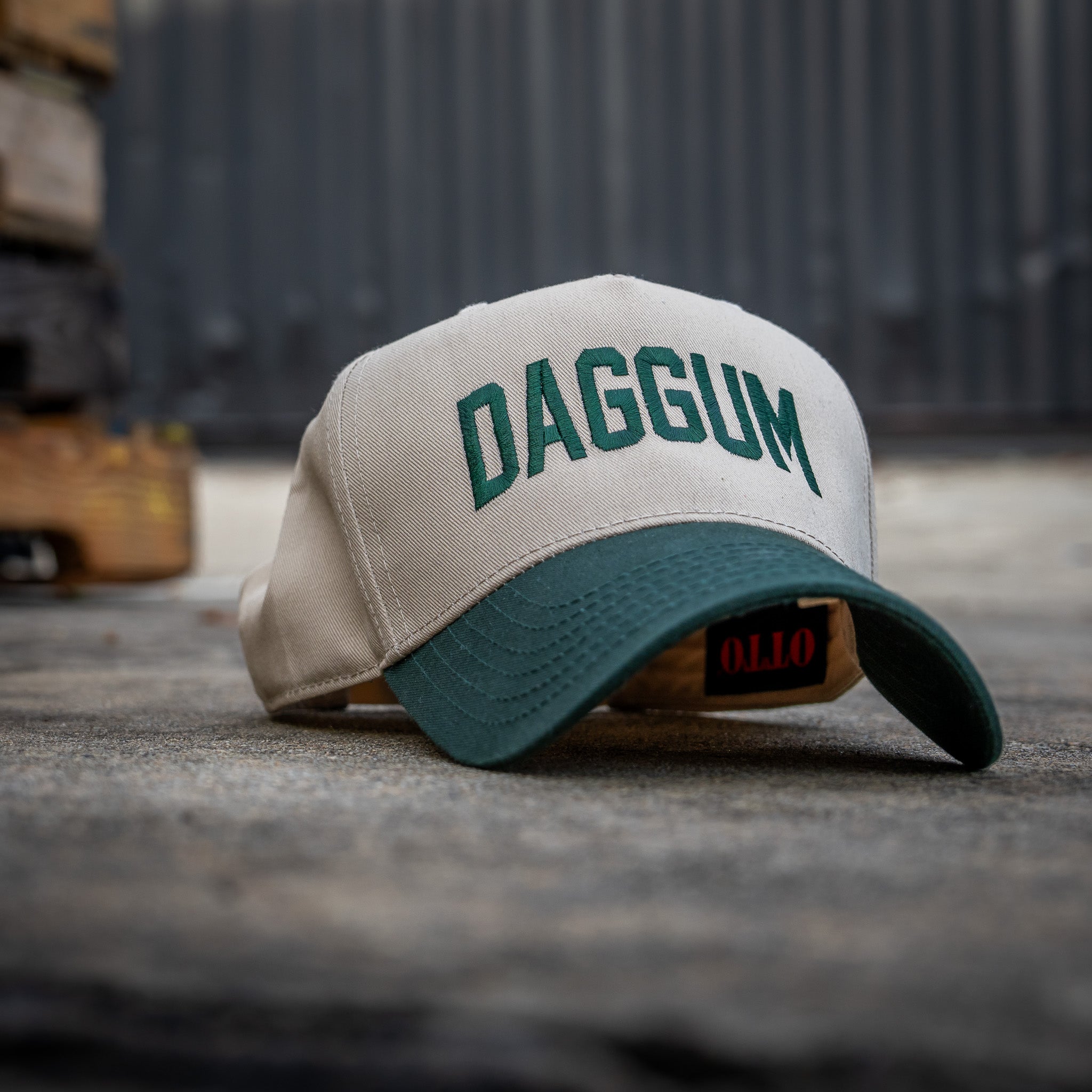 Daggum Mid Crown Snapback Hat | Combat Iron Apparel Co.