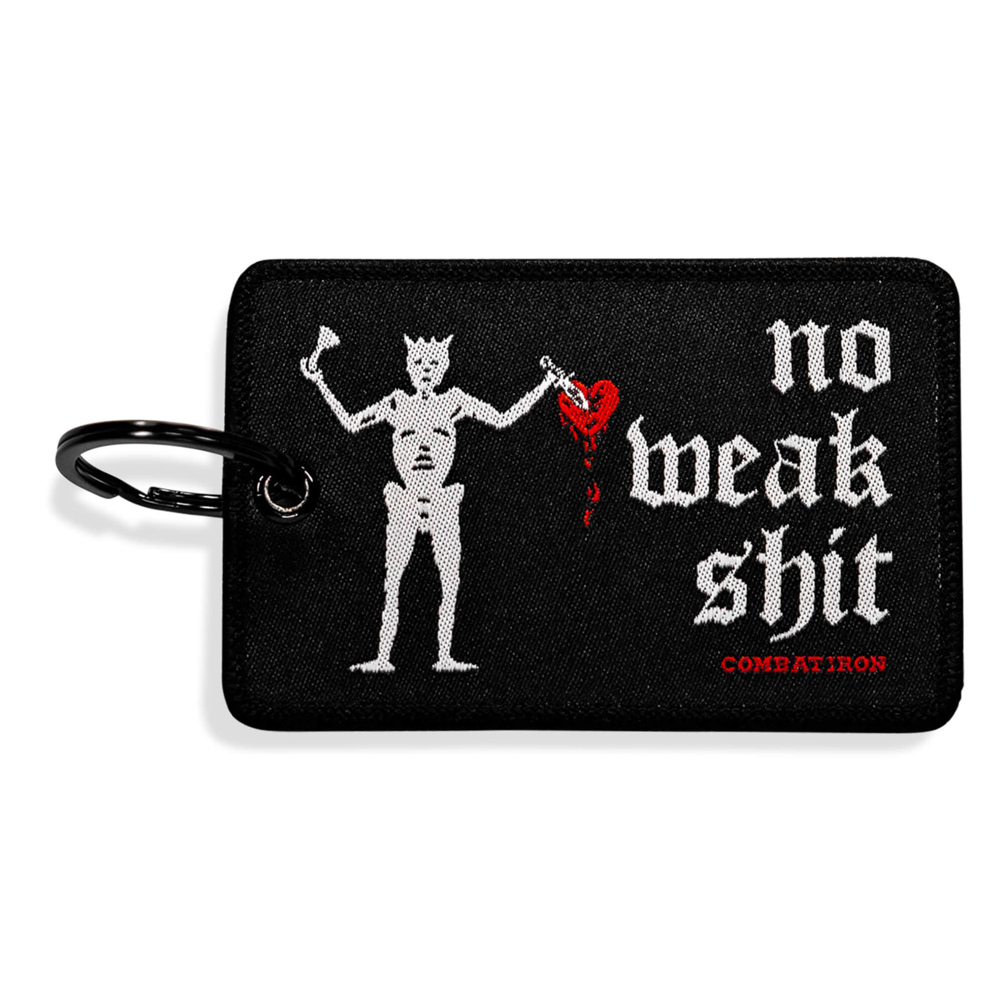 No Weak Shit Patch Keychain | Combat Iron Apparel Co. | Combat Iron ...