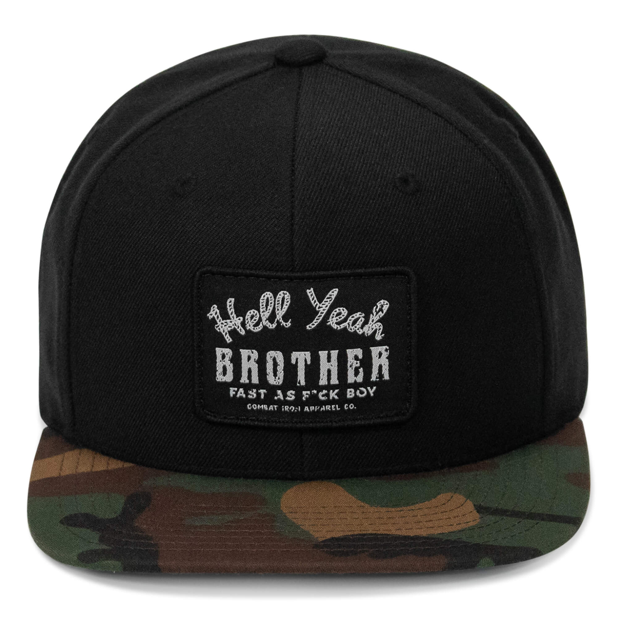 Hell Yeah Brother Flatbill SnapBack Hat | Combat Iron Apparel Co ...