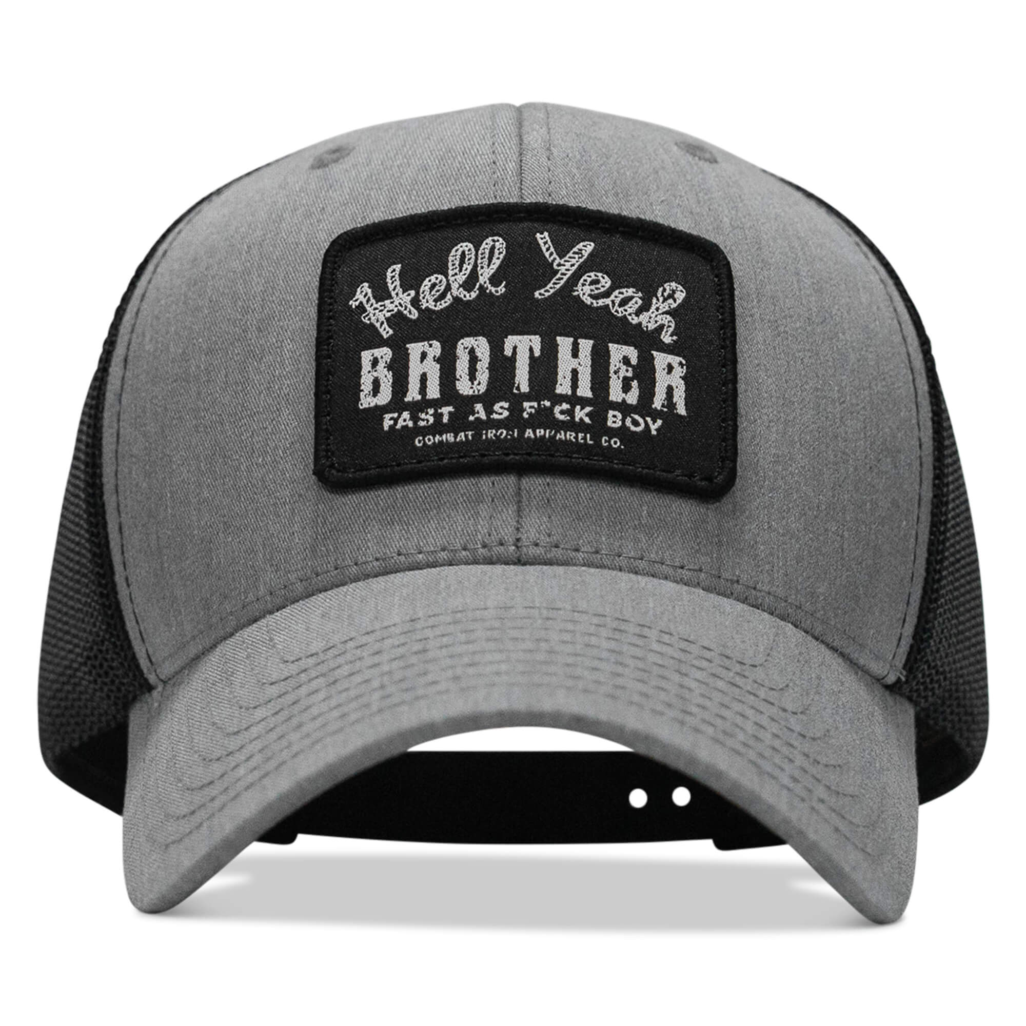 Hell Yeah Brother Patch Snapback Hat | Combat Iron Apparel Co.