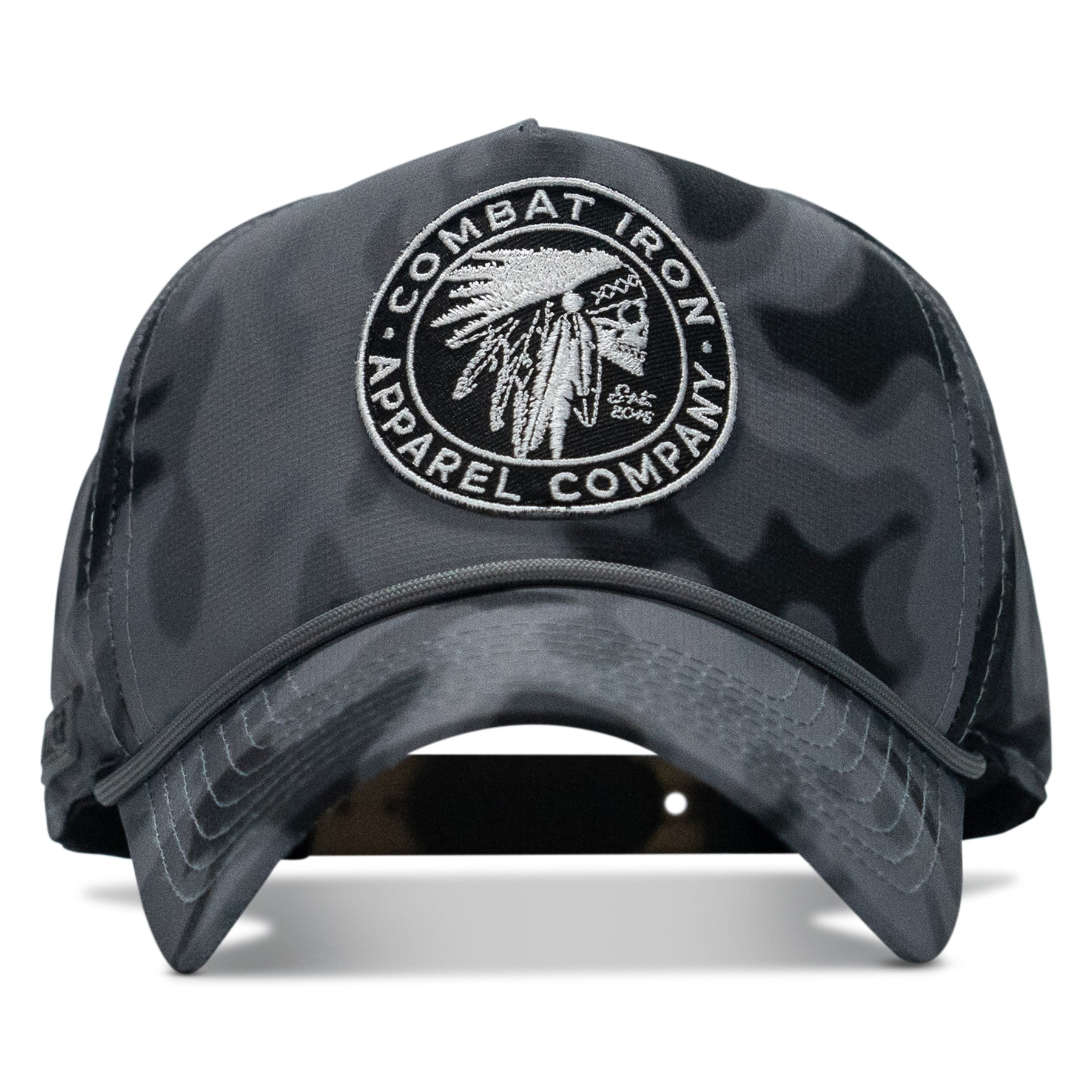 Indian Chief Skull Patch Weekender Snapback Hat | Combat Iron Apparel