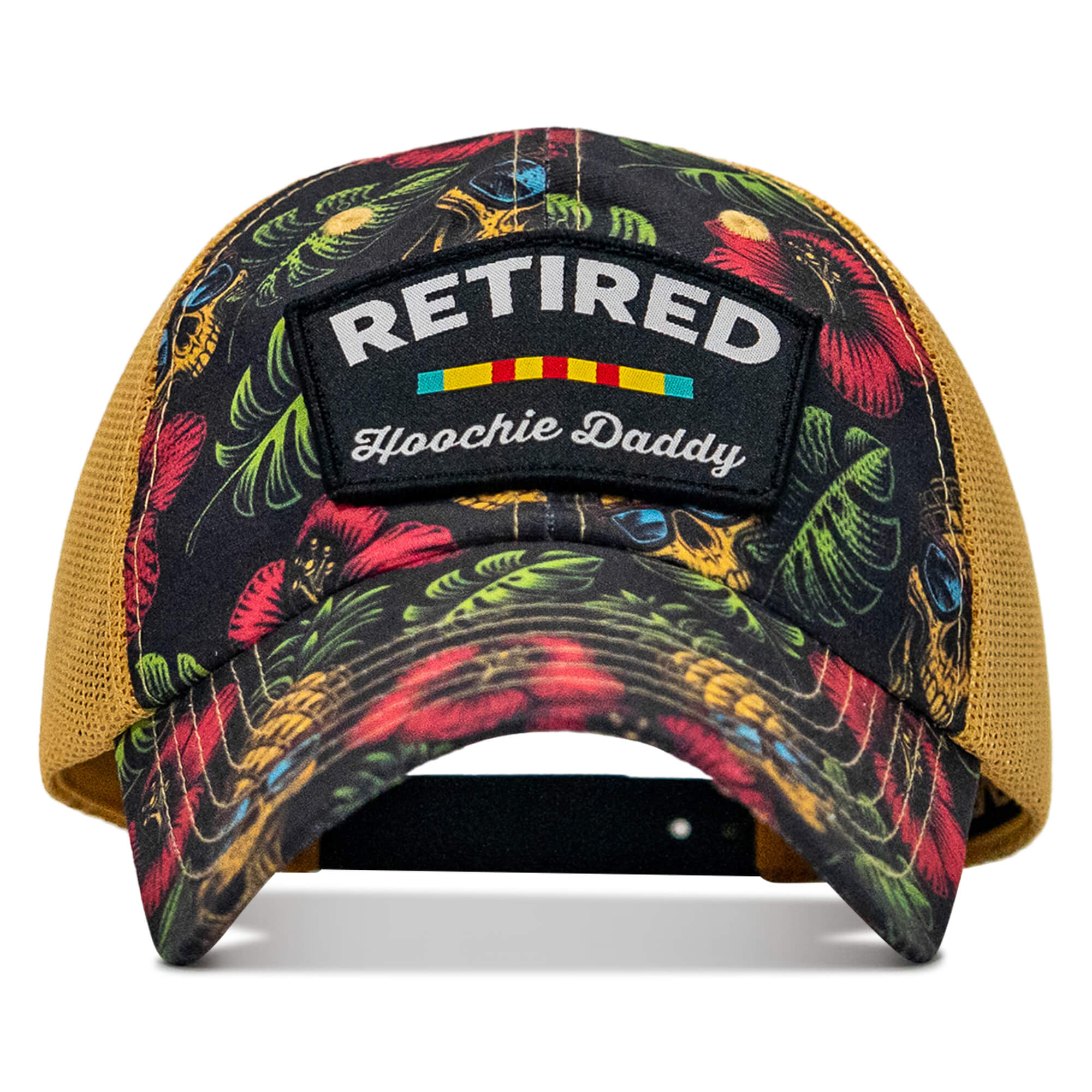 Retired Hoochie Daddy Veteran Patch Ripstop Hat | Combat Iron Apparel