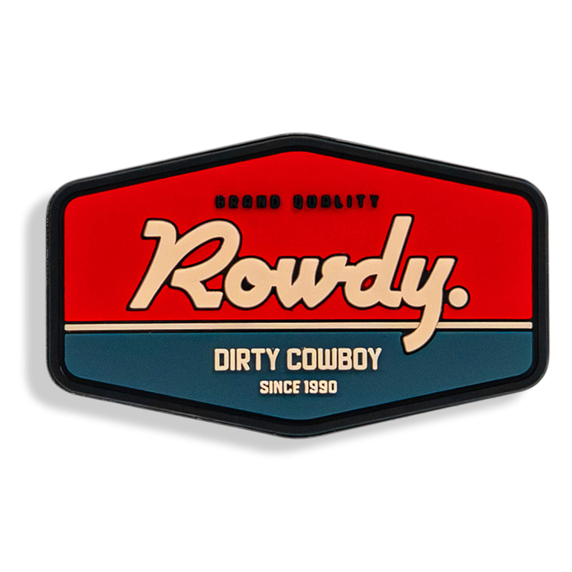 Rowdy USA PVC Velcro Patch | Combat Iron Apparel Co.