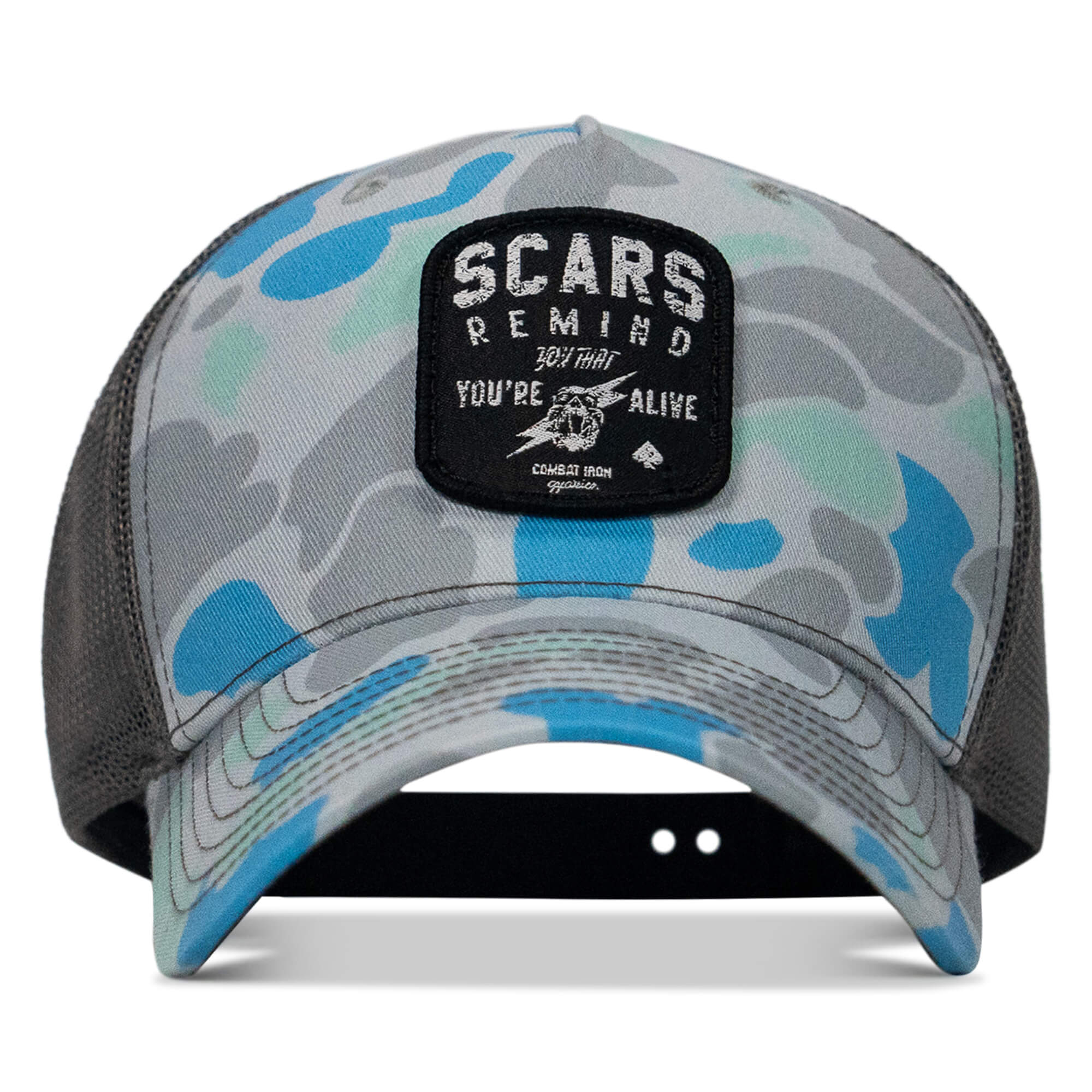 Scars Patch Snapback | Combat Iron