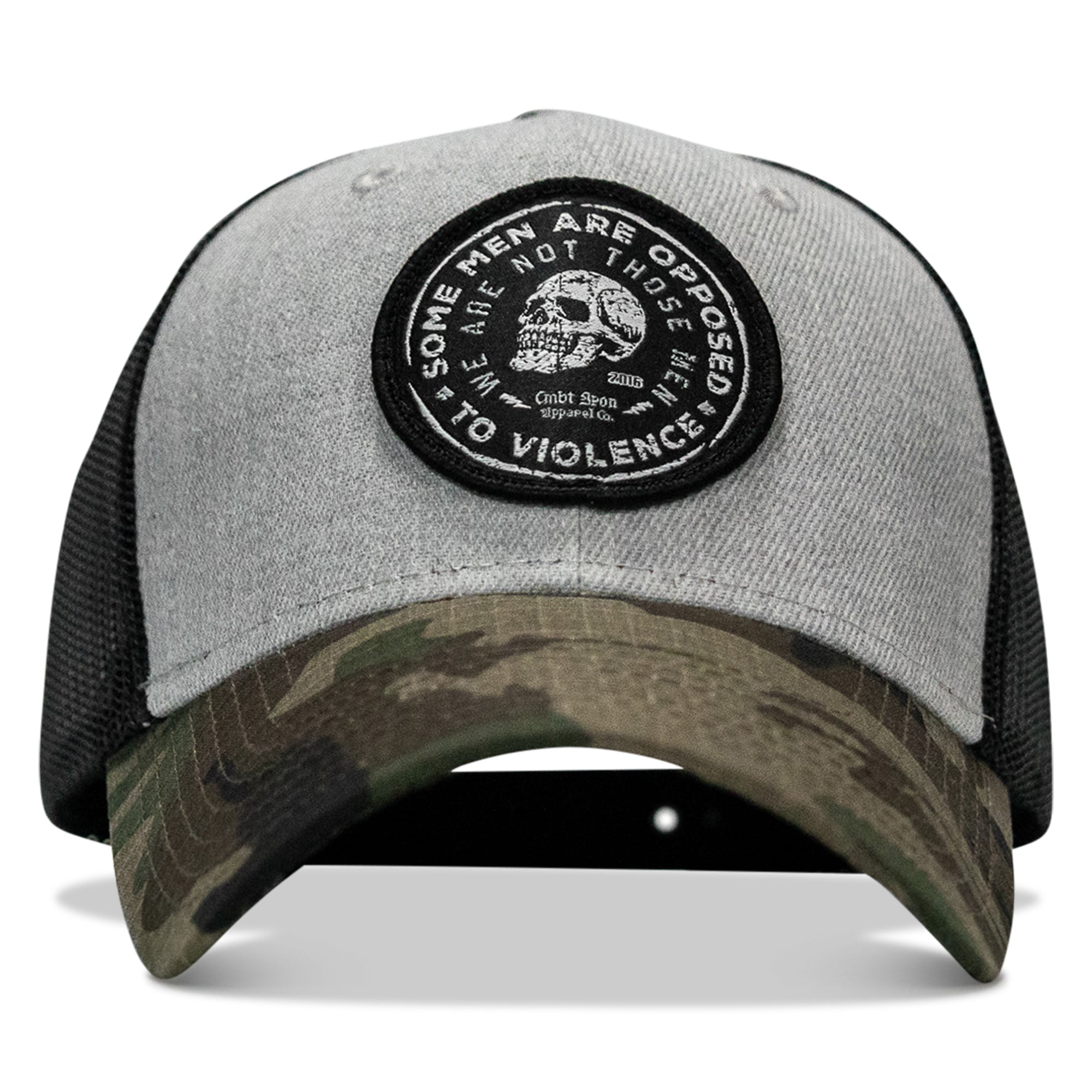 Some Men Are Opposed To Violence Patch Snapback Hat | Combat Iron