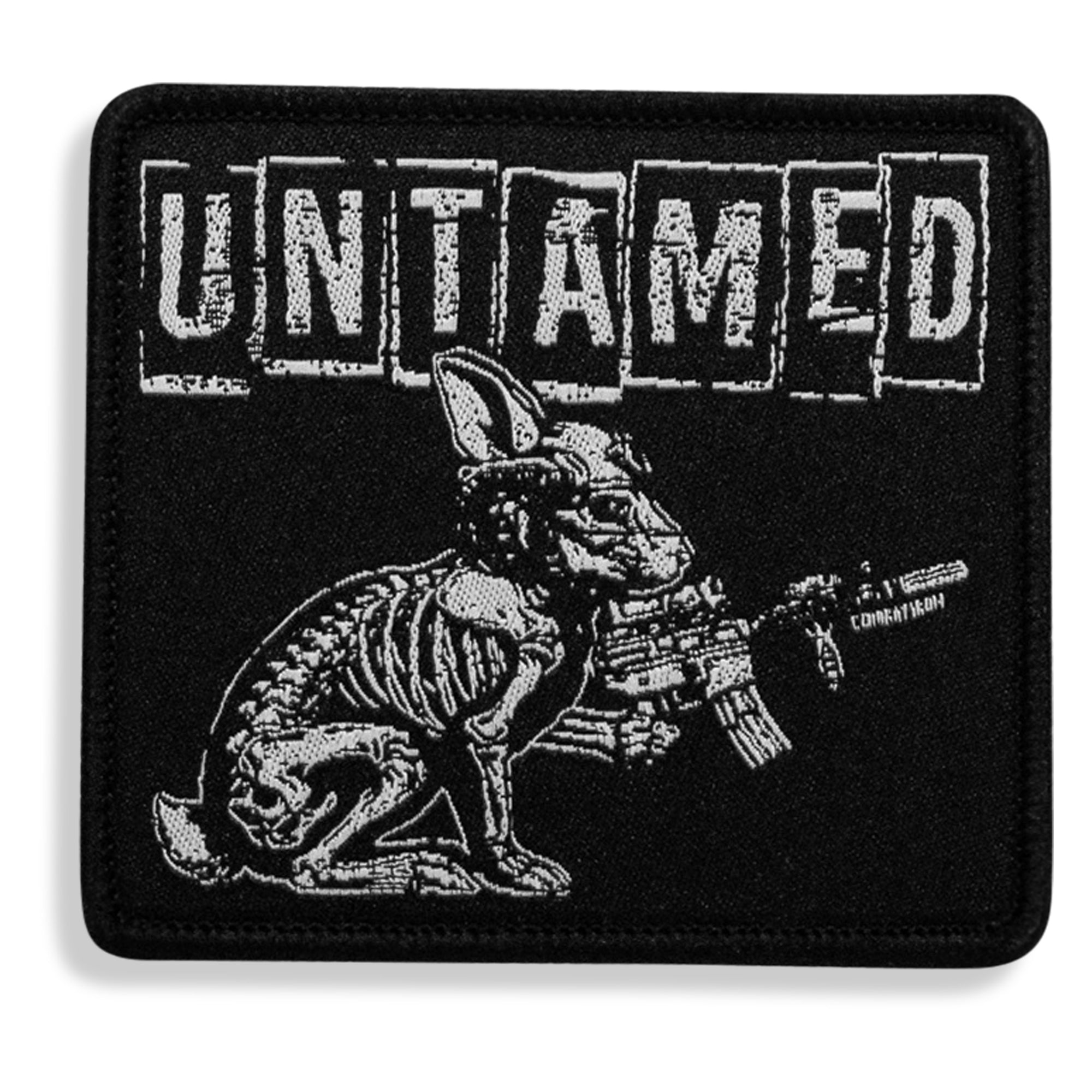 Untamed Rabbit Velcro Patch | Combat Iron Apparel Co.
