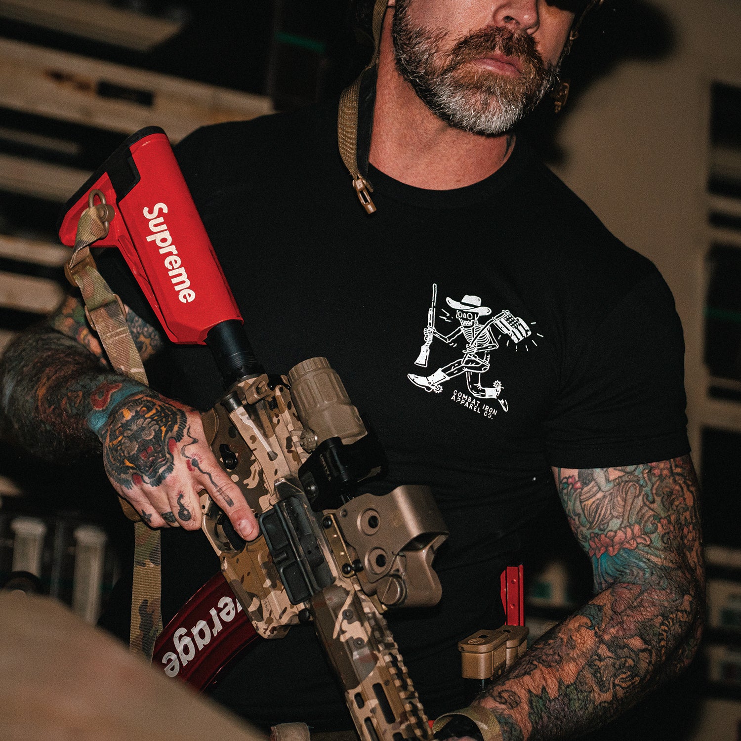 "Hell Yeah Brother" Cowboy Men’s T-shirt | Combat Iron Apparel Co.