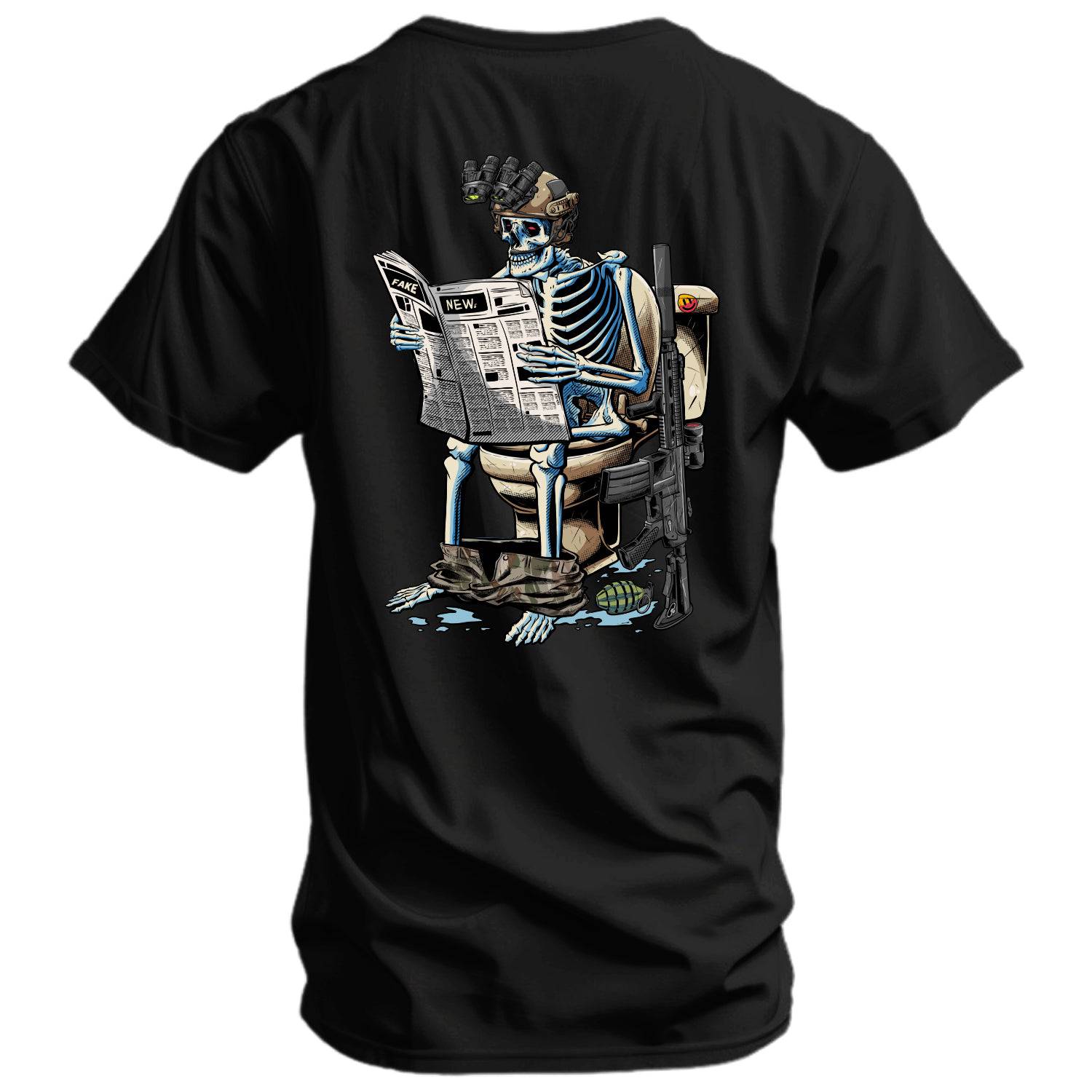 Fake News Shit'n Operator Men's T-Shirt | Combat Iron Apparel