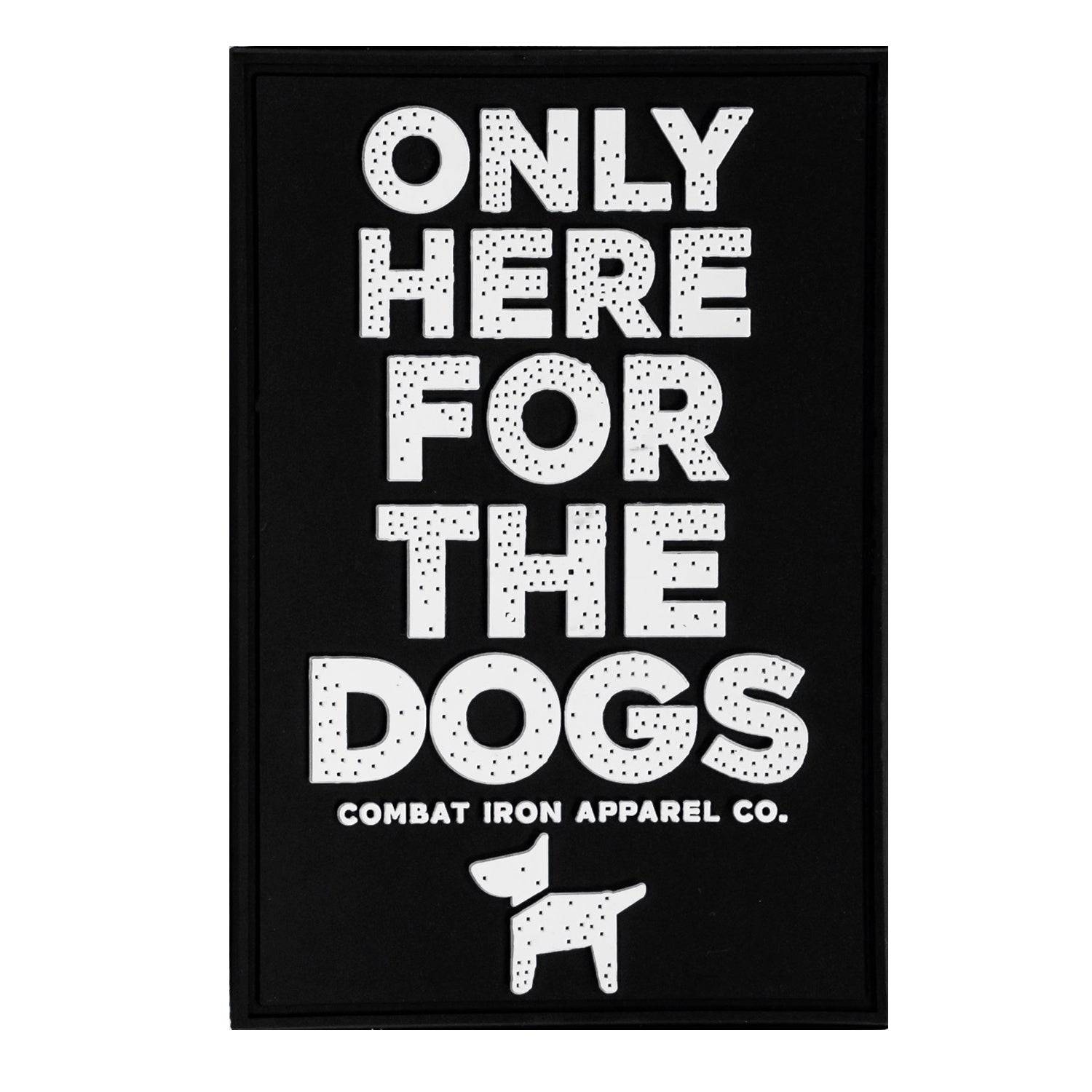 Eat More Donuts Frosted Donut PVC Patch | Combat Iron Apparel Co.