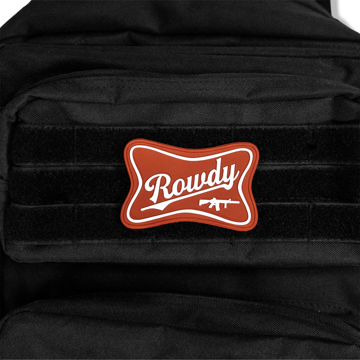 Rowdy Beer Logo PVC Patch | Combat Iron Apparel Co.