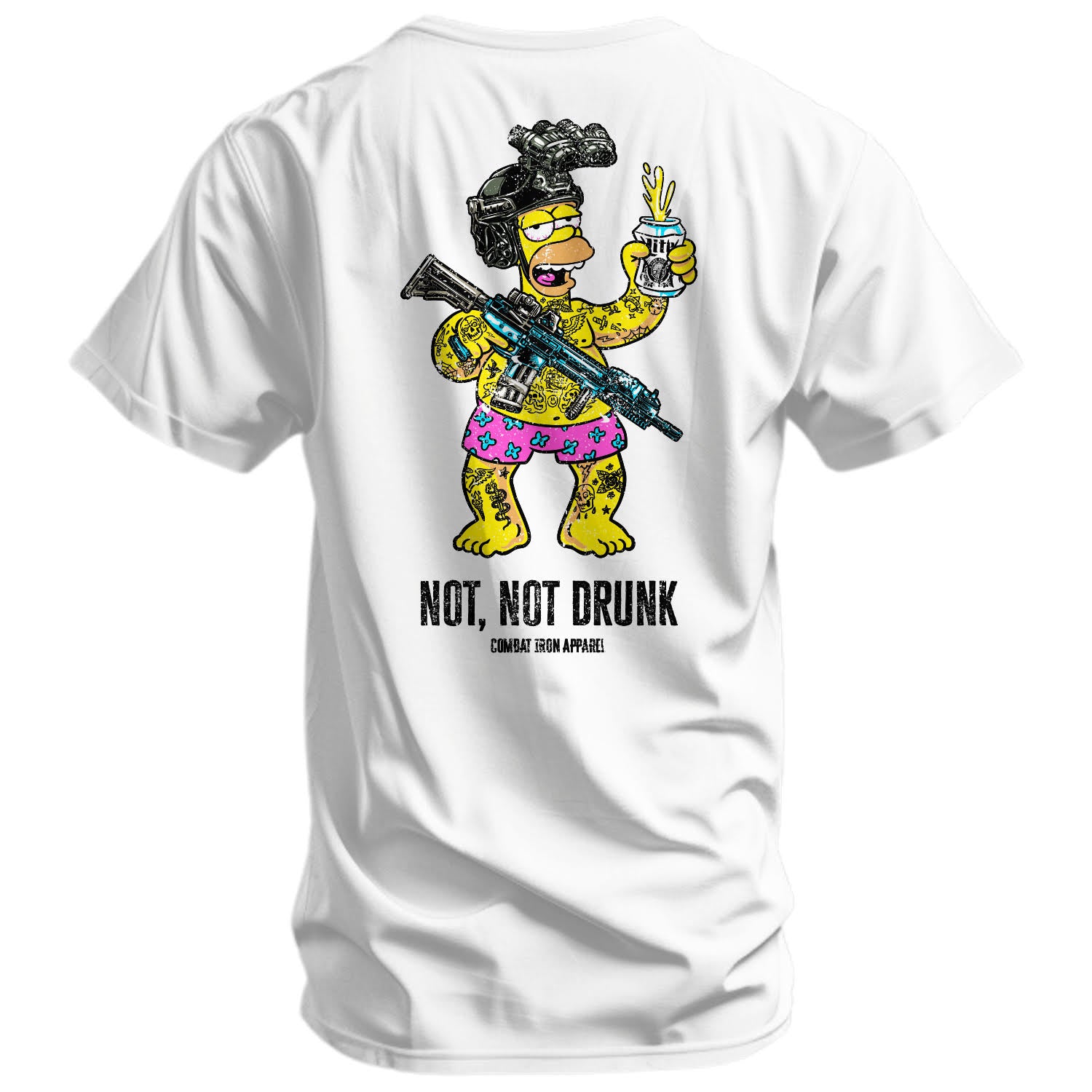 Not, Not Drunk Men's T-Shirt | Combat Iron Apparel Co